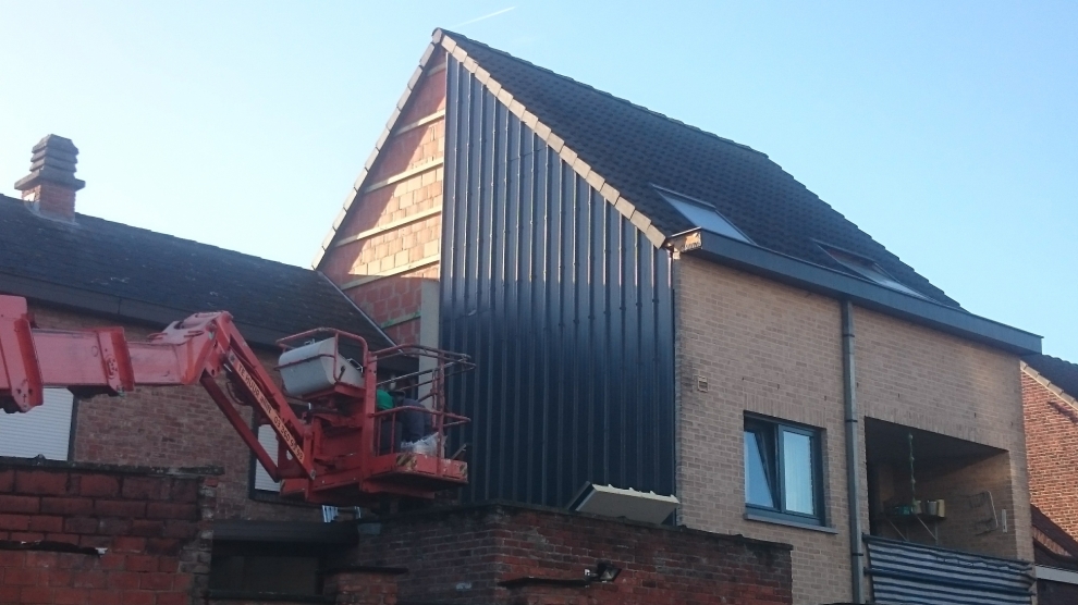 Metalen dakelementen, Geïsoleerde panelen, Sandwischpanelen